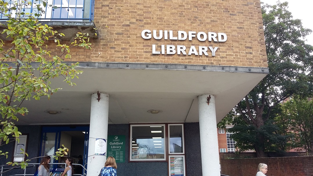 Guildford Library | librarytouristblog