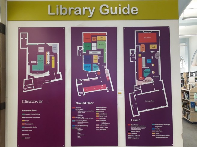 Northamptonshire Central Library | librarytouristblog